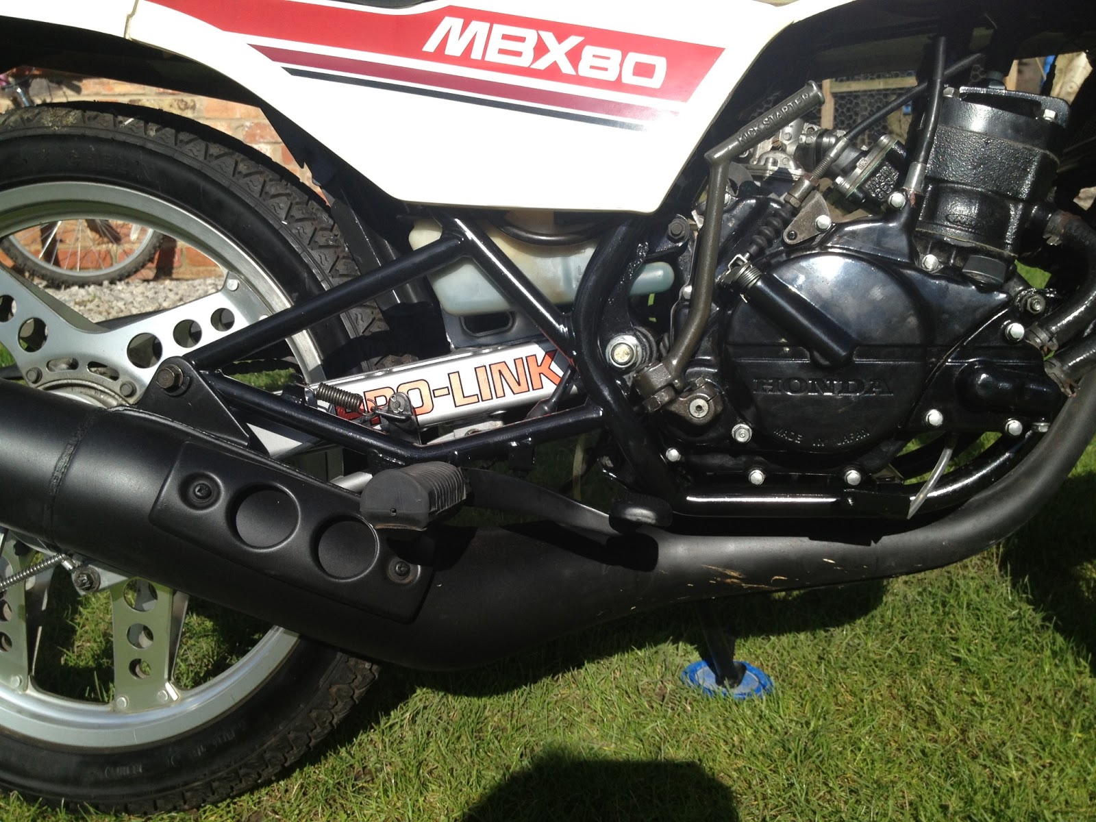 Honda MBX80 : Owners bikes: Stunning white Honda MBX80