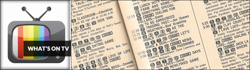 It's About TV: What's on TV? Thursday, September 8, 1966