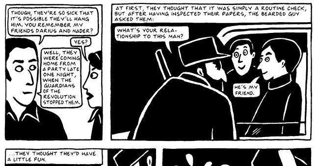 Read Persepolis 2, Section 14: The Makeup, Page 135