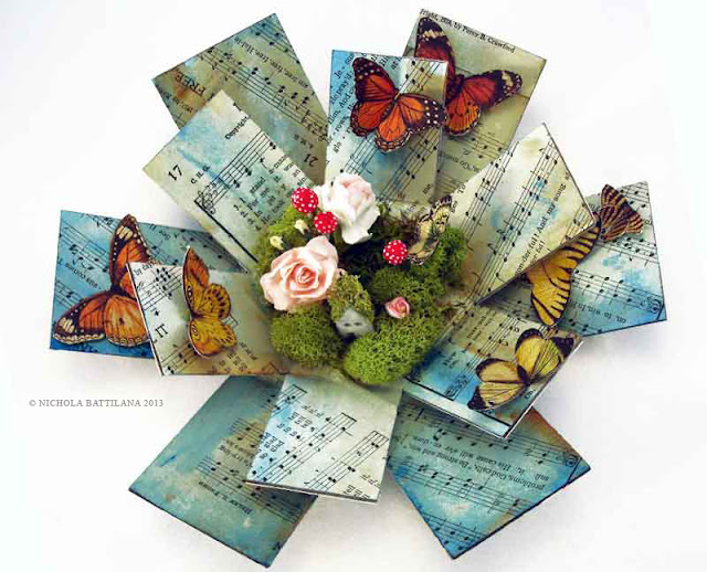 Pixie Hill: Exploding carousel box