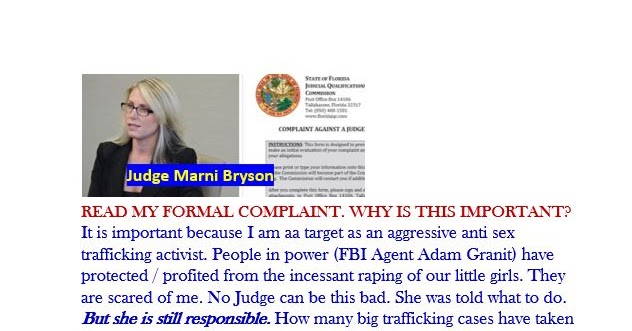 WBTRUTH ~ Wicked Broward Truth: Judge Marni Bryson complaint sent to JQC