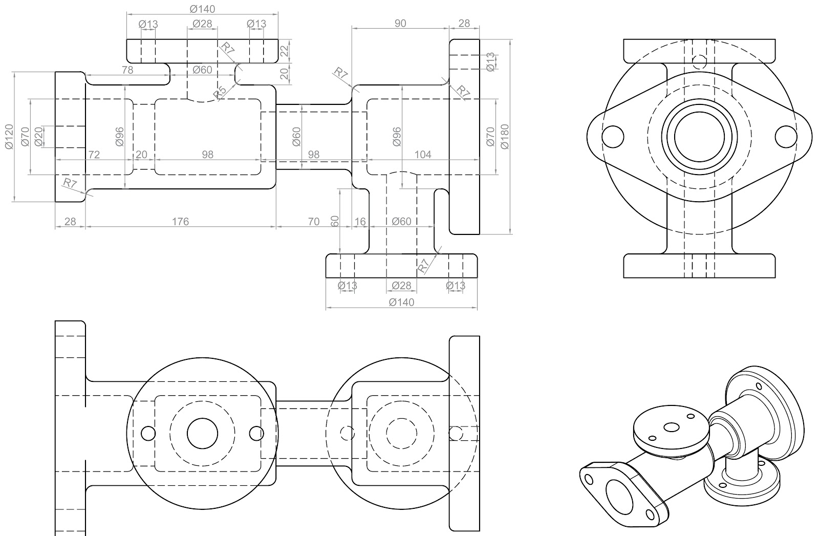 Dessinateur AutoCad et SolidWorks 2D/3D: Autocad 2D 3D