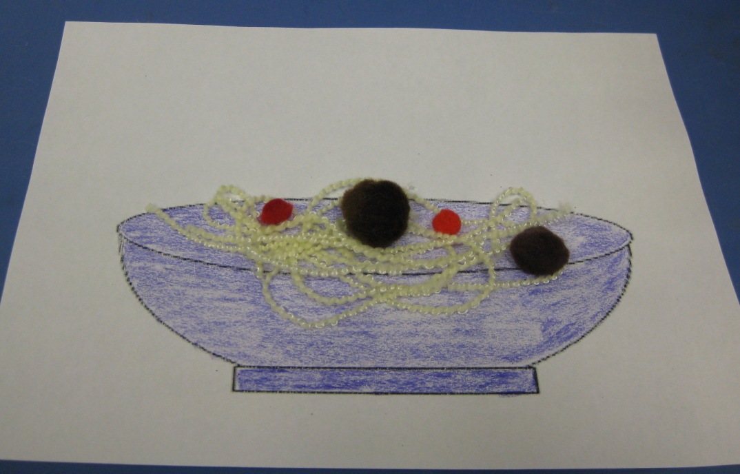 Preschool Storytime Crafts: Spaghetti
