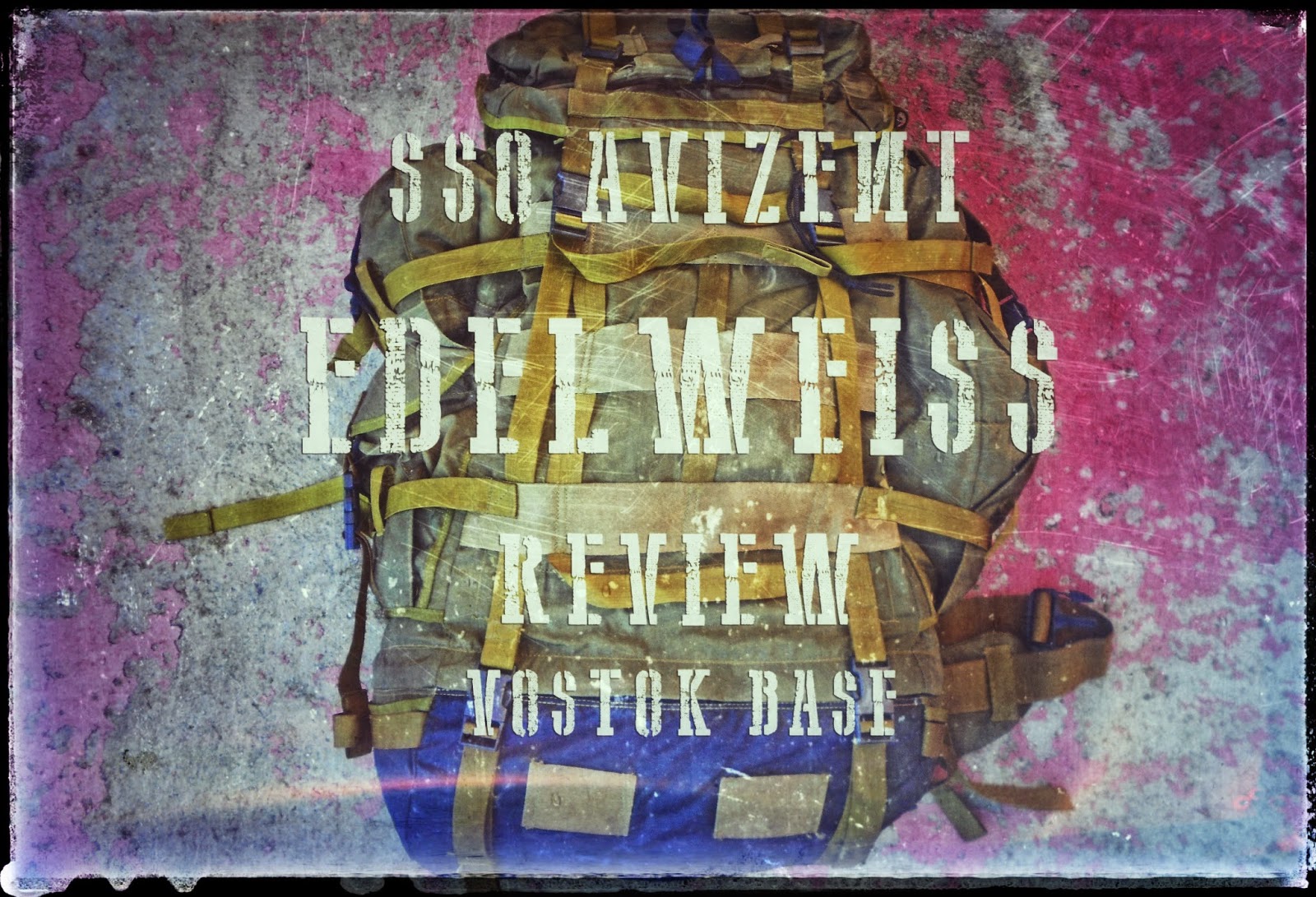 VOSTOK BASE: SSO Avizent Edelweiss Backpack