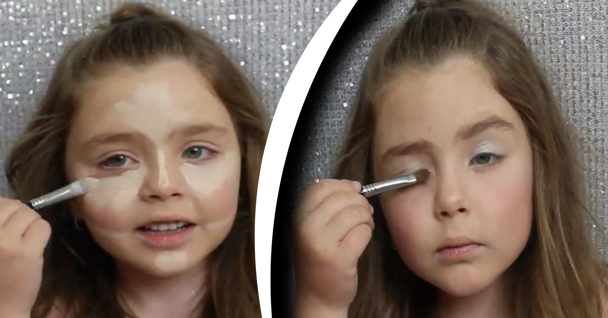 Conoce A La Niña Que Es Toda Una Profesional Del Maquillaje En Las ...