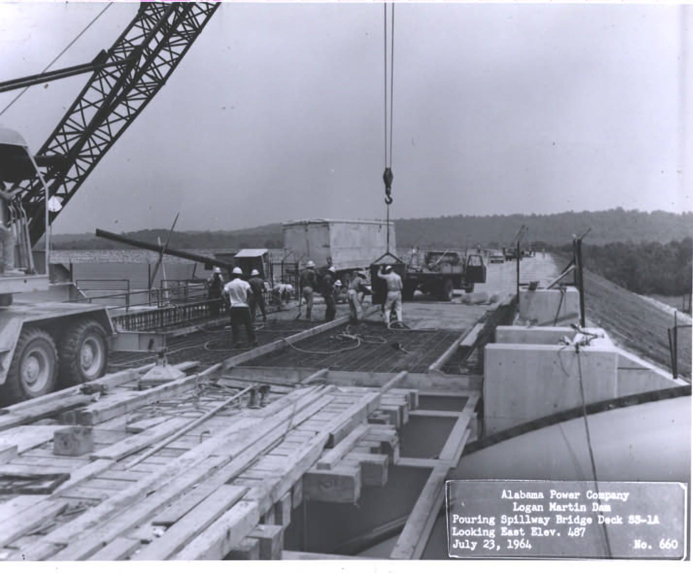 Industrial History: Logan Martin Dam near Alpine, AL