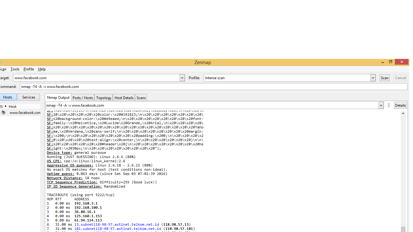 Teknik Komputer dan Jaringan: CARA MENSCANNING ALAMAT WEB DENGAN ...