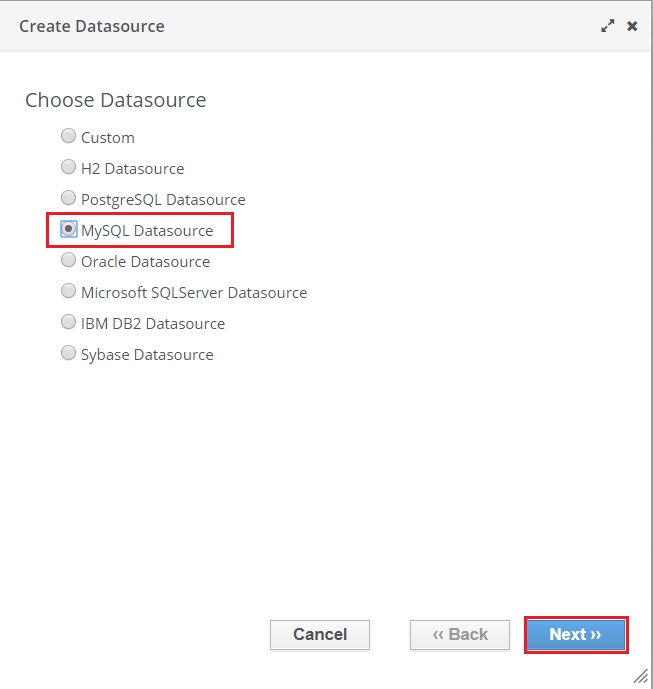 Wildfly Mariadb Standalonexml Molasopa
