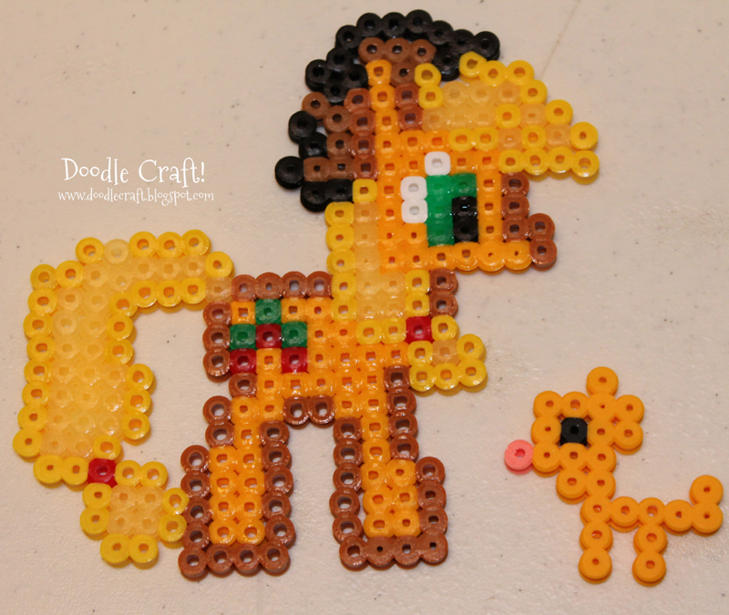 My Little Pony Perler Bead Art!