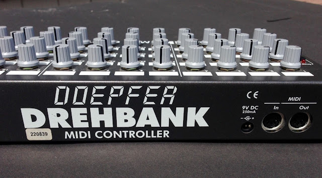 MATRIXSYNTH: Doepfer Drehbank MIDI Controller 64 Knobs, 4 Banks - SN 220839