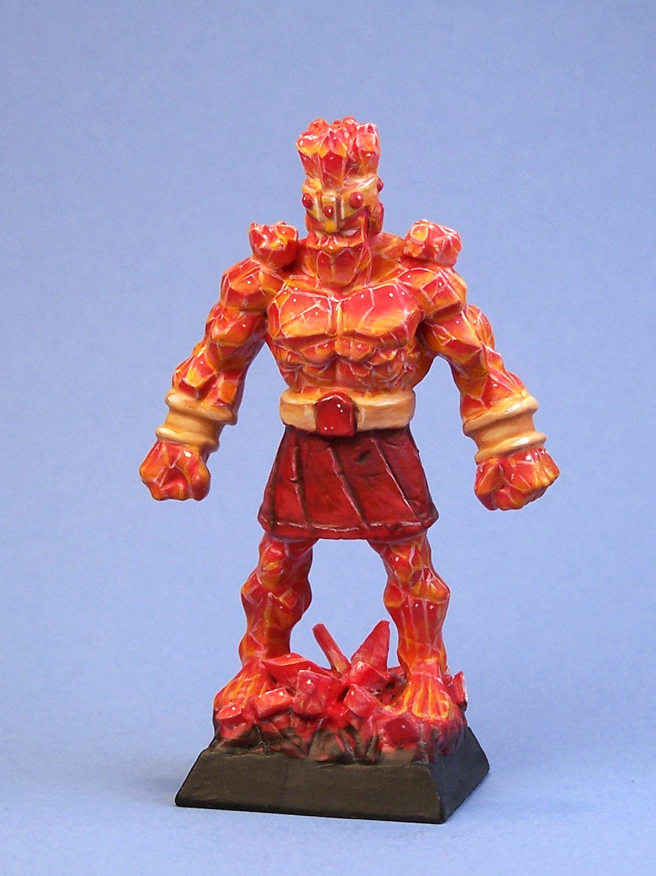 Anne Cooper Miniatures: Stone Golem