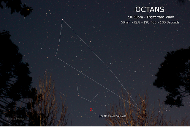 Octans Constellation - Polar Alignment