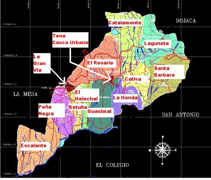 MUNICIPIO DE TENA CUNDINAMARCA - RED UNIDOS: UBICACION DE NUESTRO ...