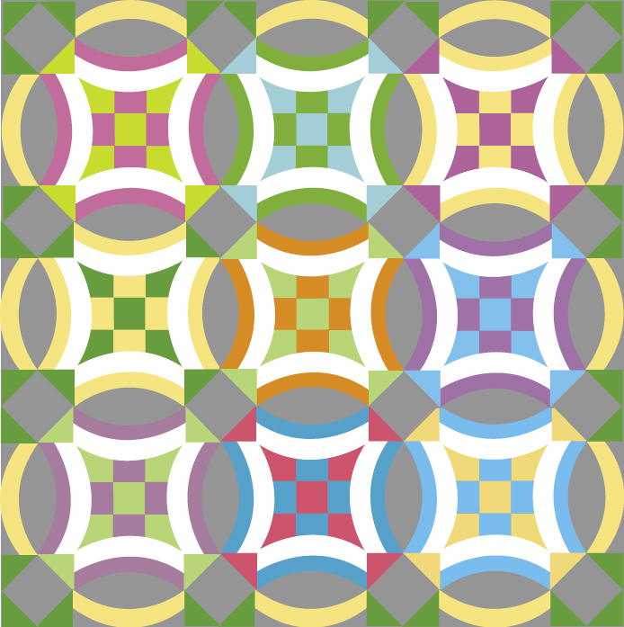 Sew Kind Of Wonderful: Urban Nine Patch QAL ~ Week #6 ~ Border