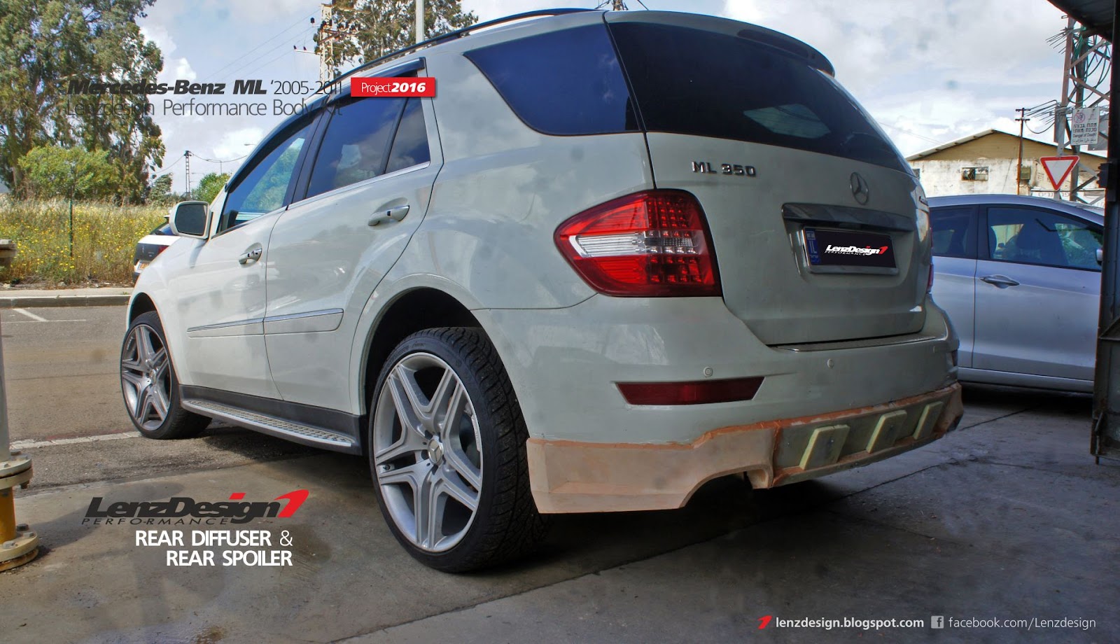 Mercedes-Benz ML W164 Lenzdesign Bodykit & Spoilers