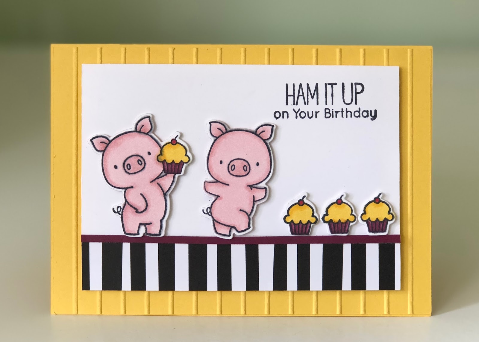 Kerry's Papercraft: Hamming It Up
