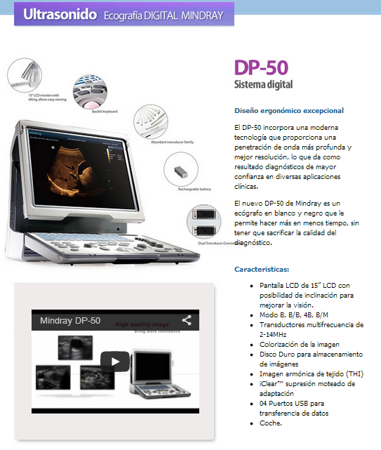 ECOGRAFOS MINDRAY-IDISAC