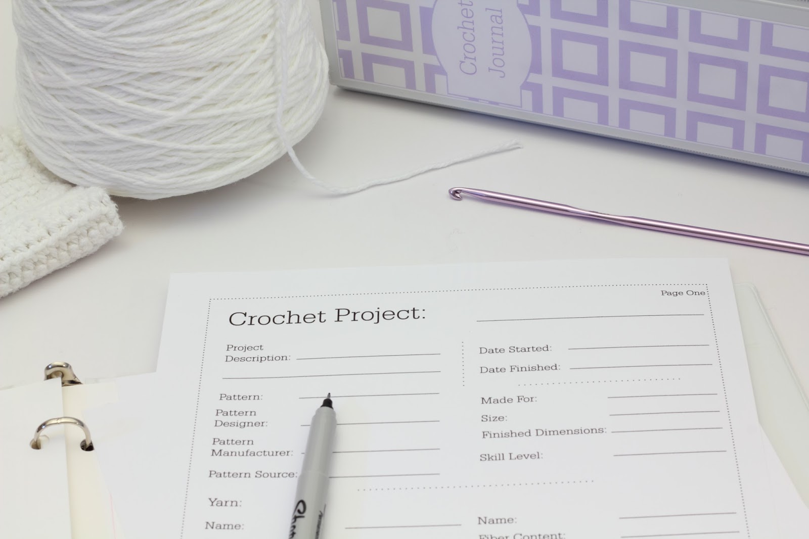 big B: Organization - Crochet Journal
