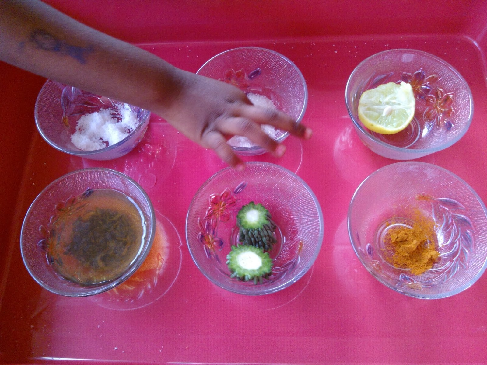 Mom-The First Teacher: Exploring the Sense of Taste and Sense of Smell