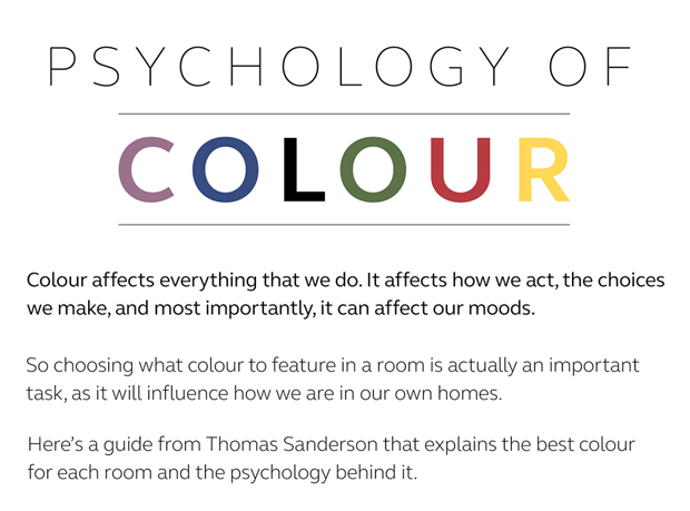 Using Psychology to choose colours for your home! - Lifestyle & DIY ...