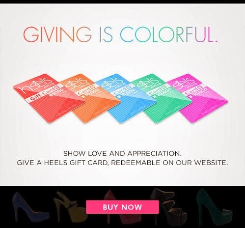 Heels.com.ng - Nigeria's online female shoe store?s gift card Initiative