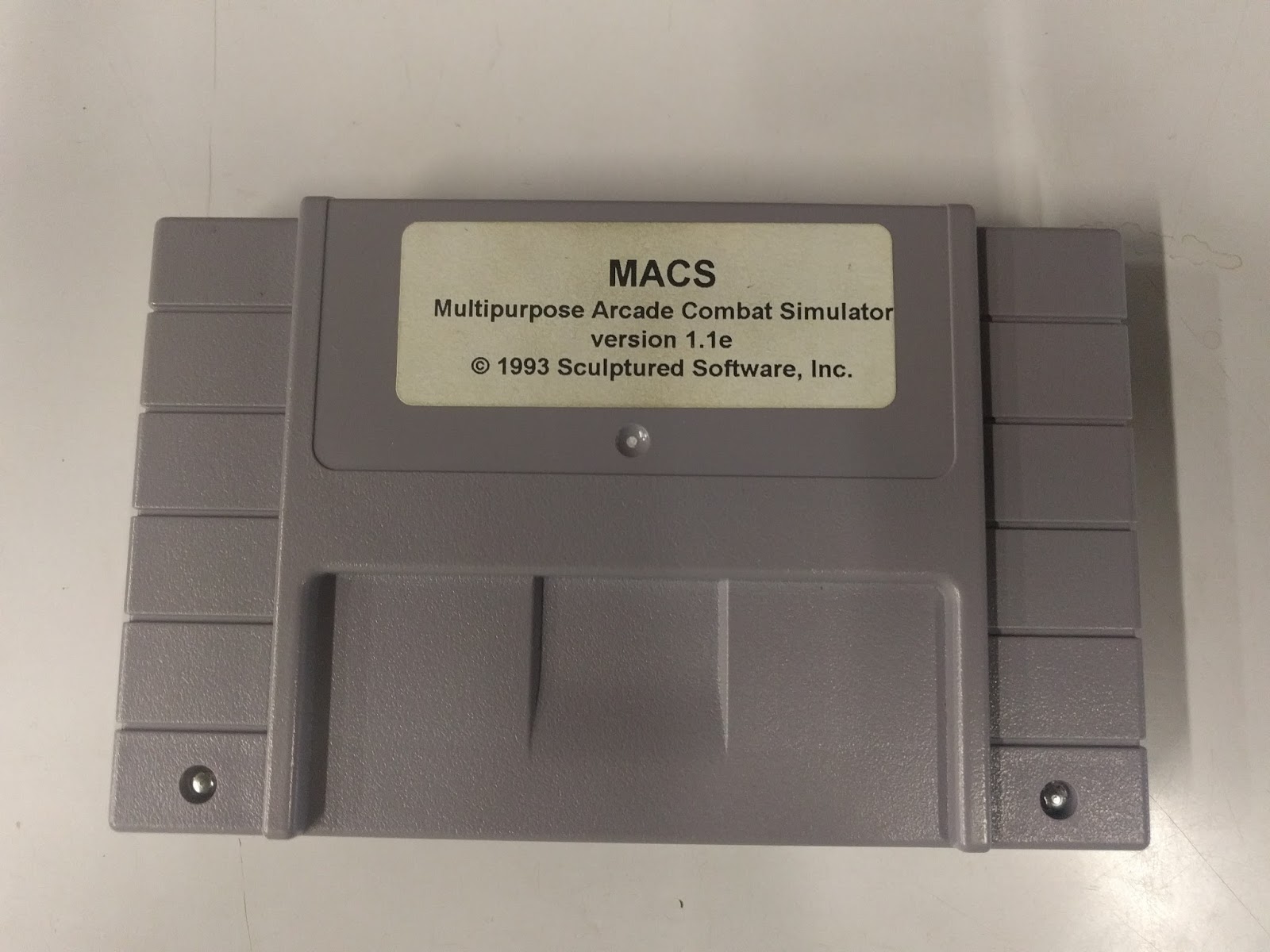 Multi-purpose Arcade Combat Simulator (MACS) | Video, Manual, Gameplay