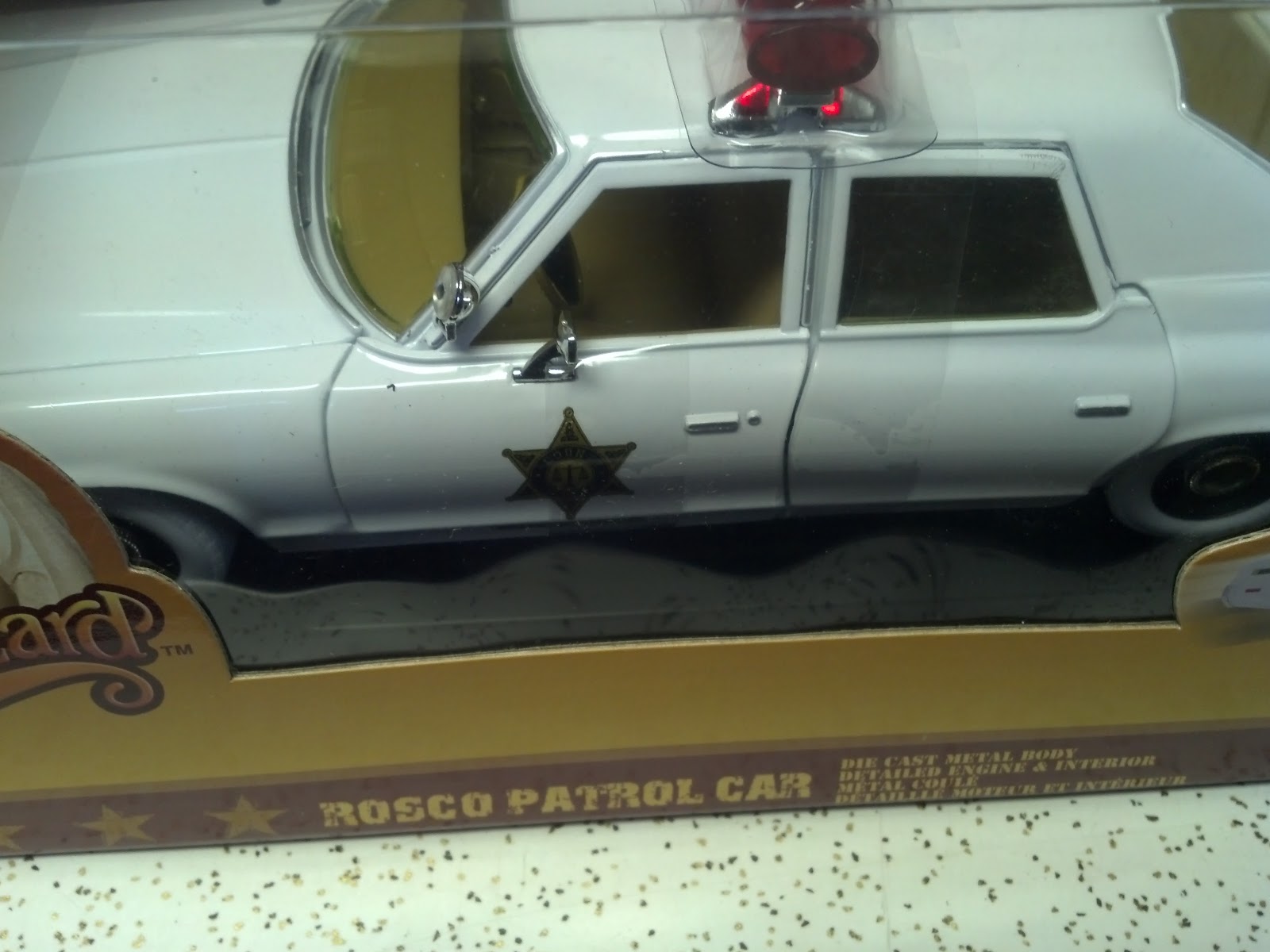 Dukes of Hazzard Collector: Score! White Lightning Rosco car, Underoos ...