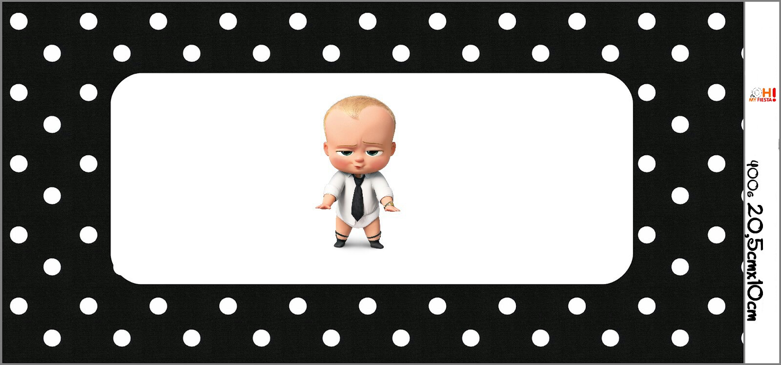 The Boss Baby Party Free Printable Candy Bar Labels. - Oh My Baby!