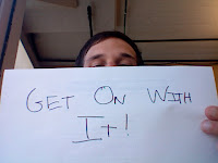 the RAG devotional: april 30: get on with it!