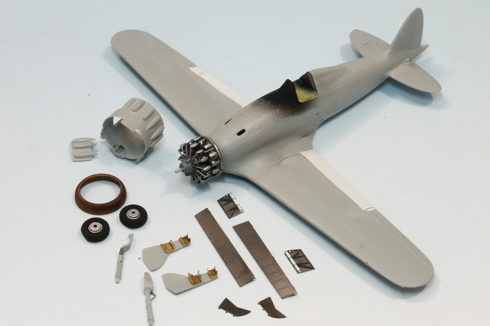 Istvan Michalko's scale models: Macchi MC.200 Saetta - Tamiya, 1/48