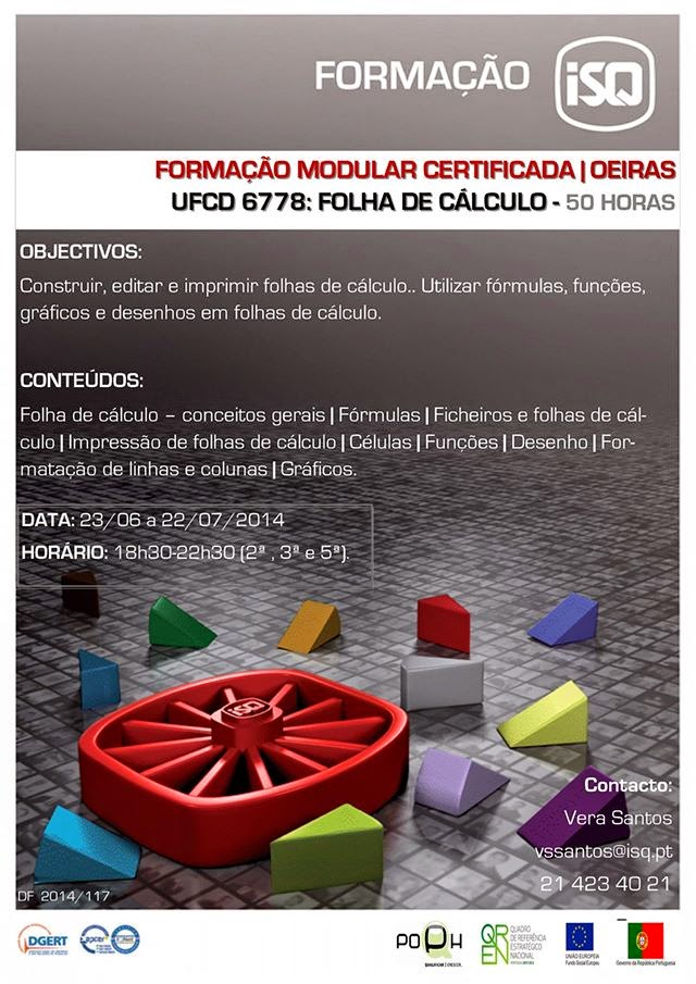 Cursos De Formação: UFCD Oeiras