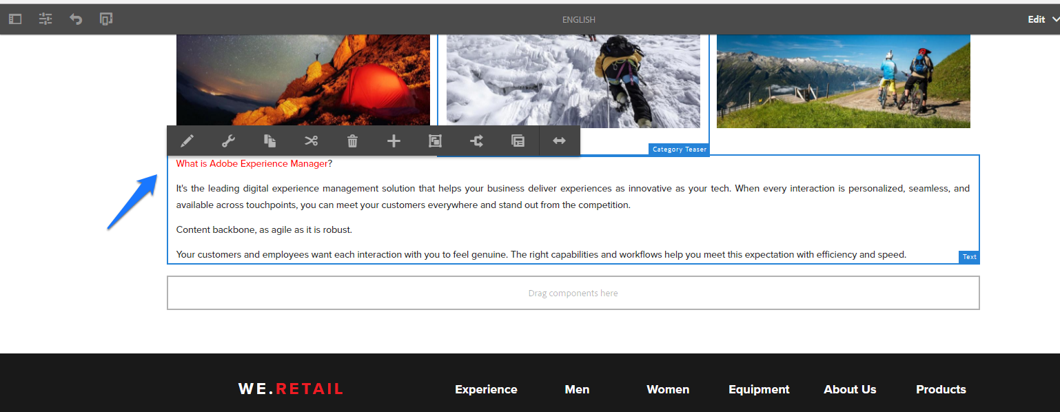 Experiencing Adobe Experience Manager Aem Cq Aem 63 Touch Ui Rte Rich Text Editor Color