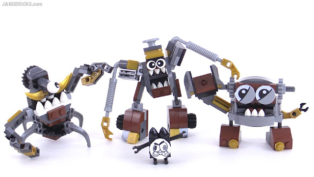LEGO Mixels Series 5 review - KLINKERS! Gox, Jinky, & Kamzo!