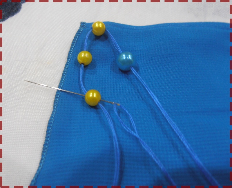 Ena's Stories: Tutorial: Jahit Manik Bracelet