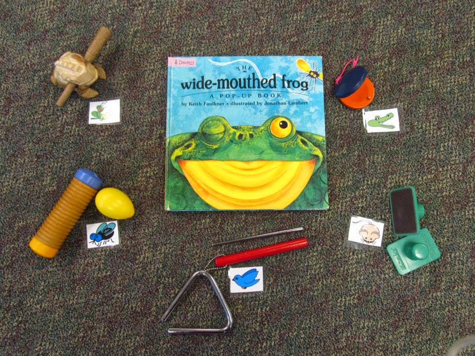 Music Room with a Mountain View: Lit Lesson: Wide Mouthed Frog