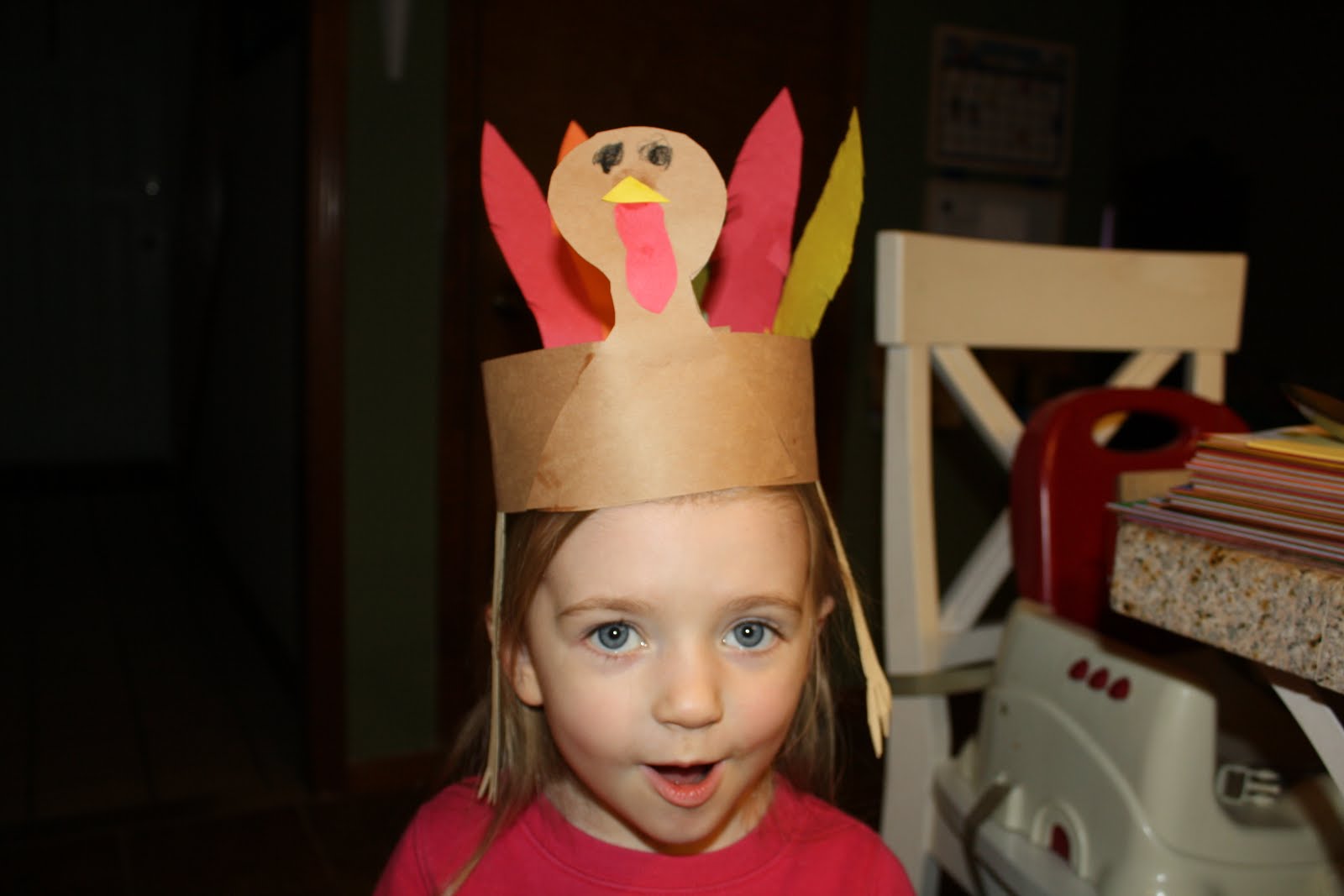 The Laber Family: Gobble Gobble - Turkey Hat