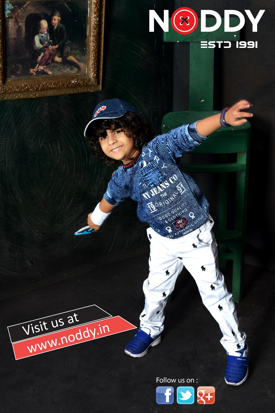 TeenyBopper: The Noddy denim full sleeves T-shirt combined with Noddy ...