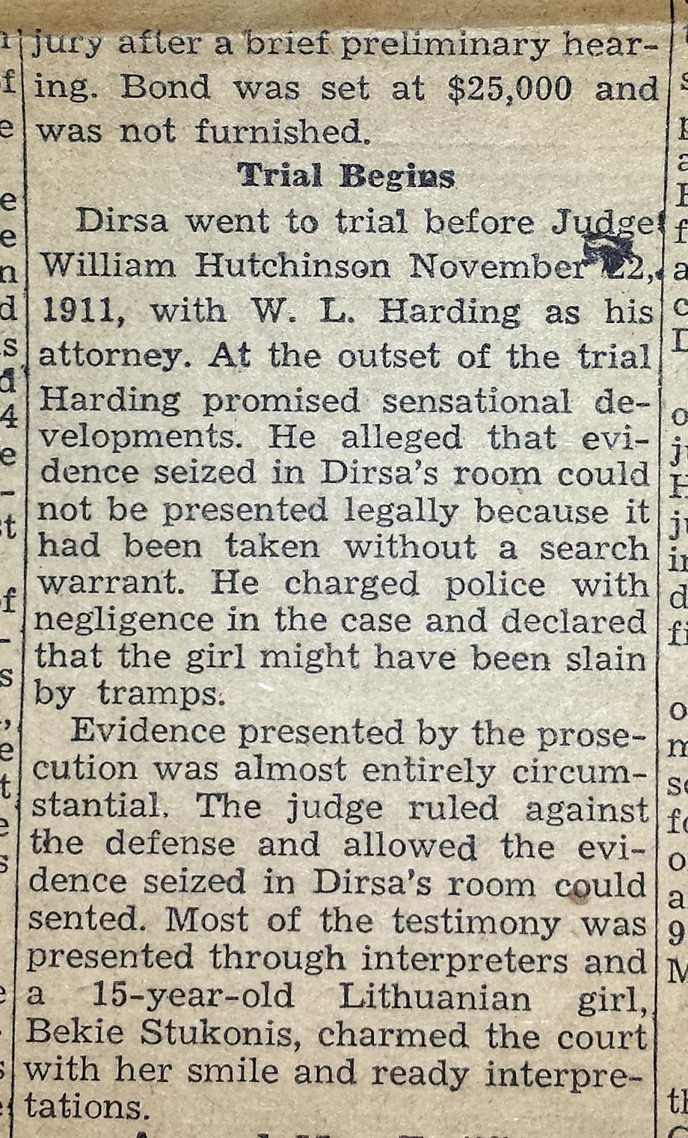 History and Culture by Bicycle: Siouxland Area Crime Stories: August ...