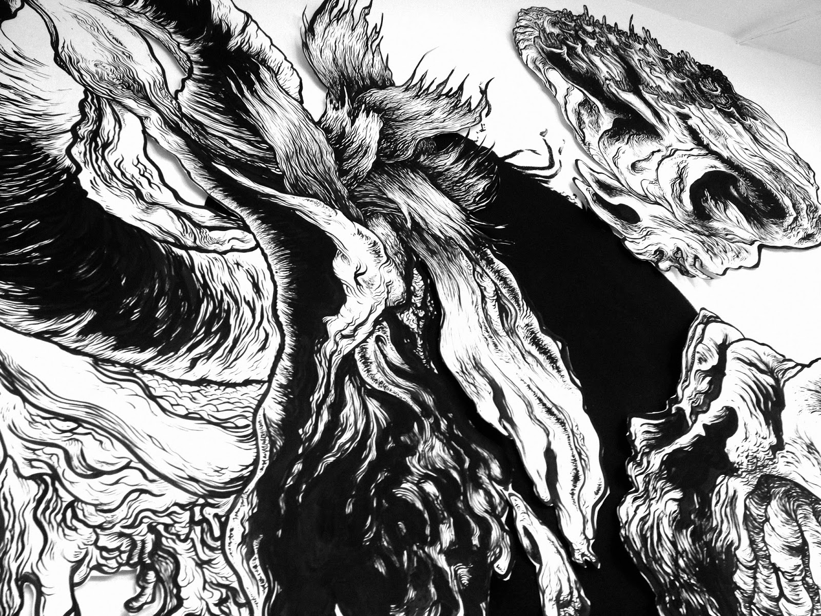 AARON TURNER ART AND MUSIC: "DISCARNATE" DOCUMENTATION