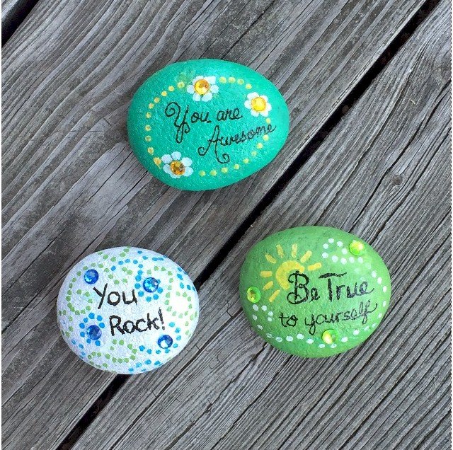 Kindness Rocks: An Easy Tutorial - ~Joy in the Journey~