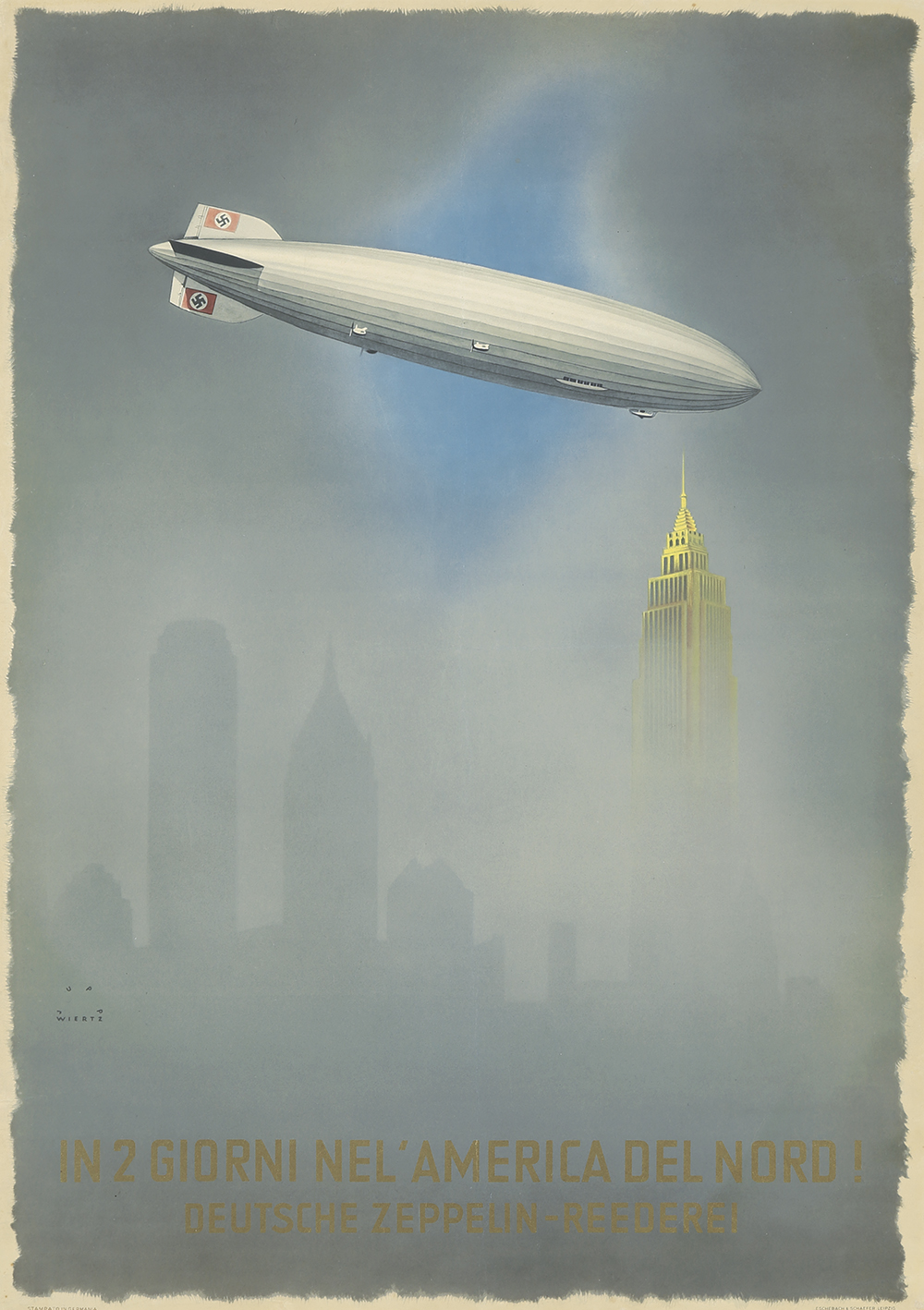 Just A Car Guy: Such a weird variety of advertising with the Zeppelin