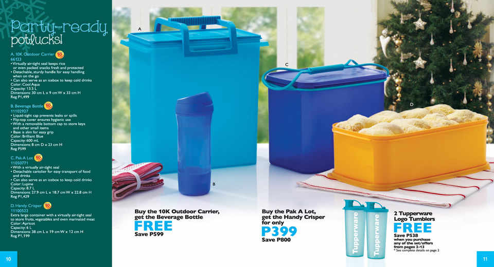 My Tupperware Catalog: Tupperware Monthly Brochure December 2012