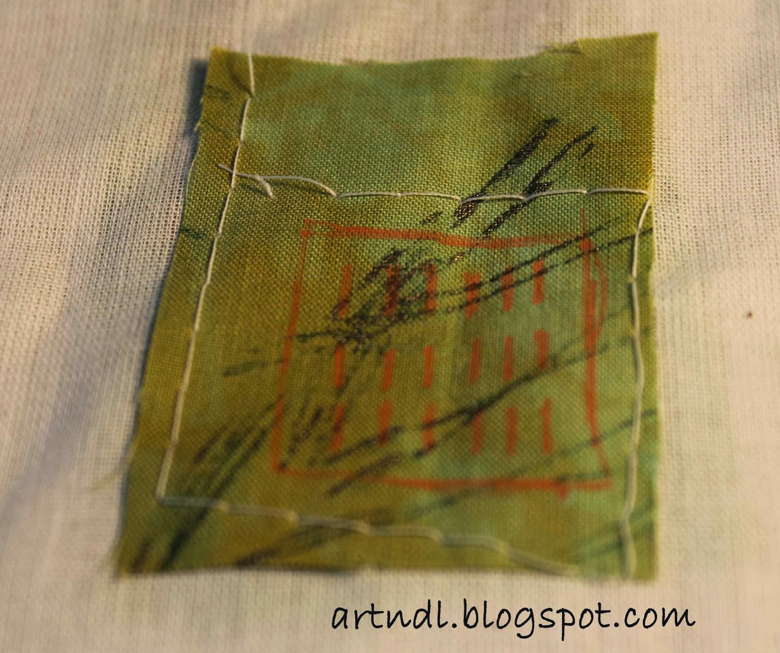 artistic needle: CHALLENGE: Threads.Infusion Challlenge