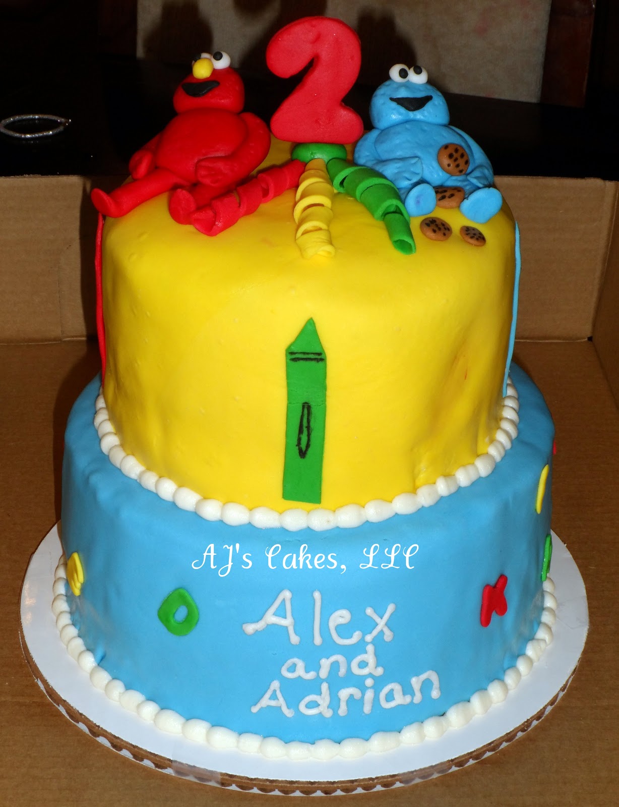 AJ's Cakes: Sesame Street Cake