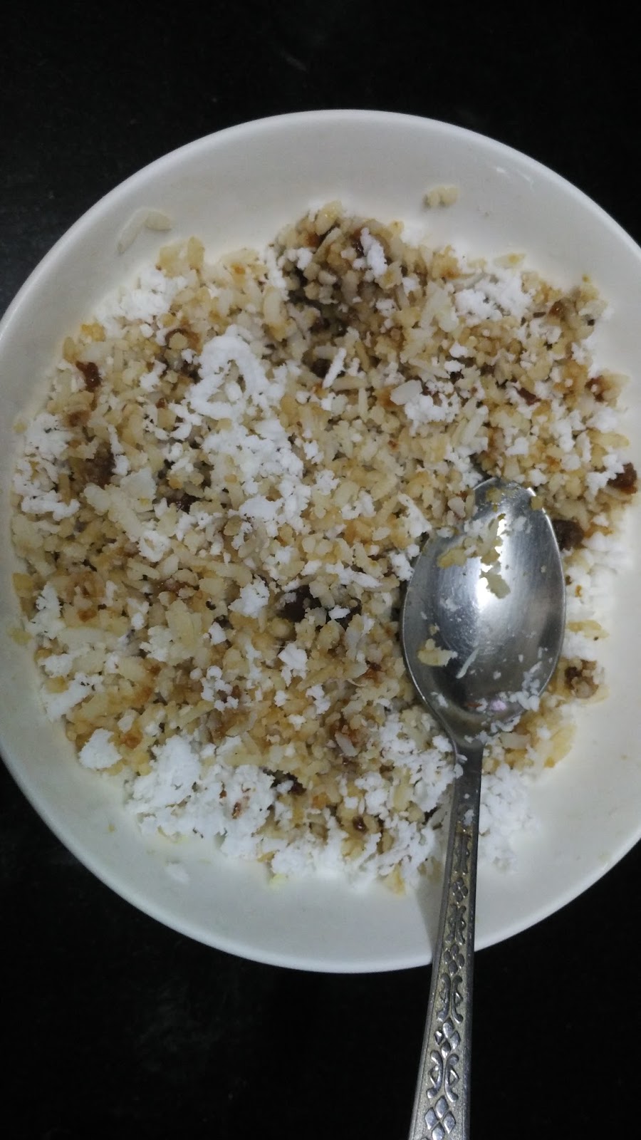 En - Anubhavam: Vellam Aval (Flattened rice with jaggery)