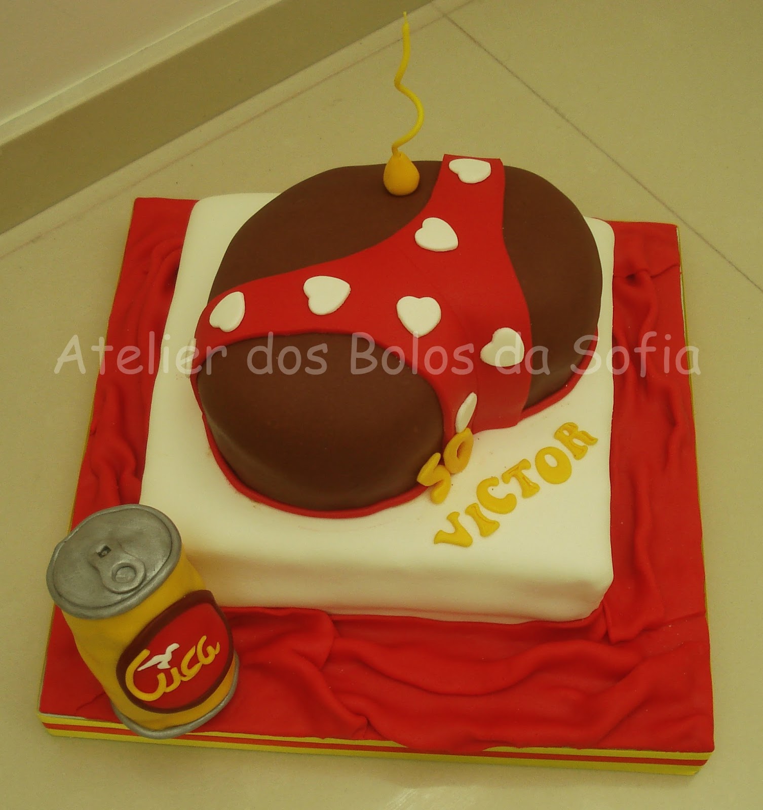 Atelier dos Bolos da Sofia: Bolo Rabo com Cerveja Cuca (Angola)