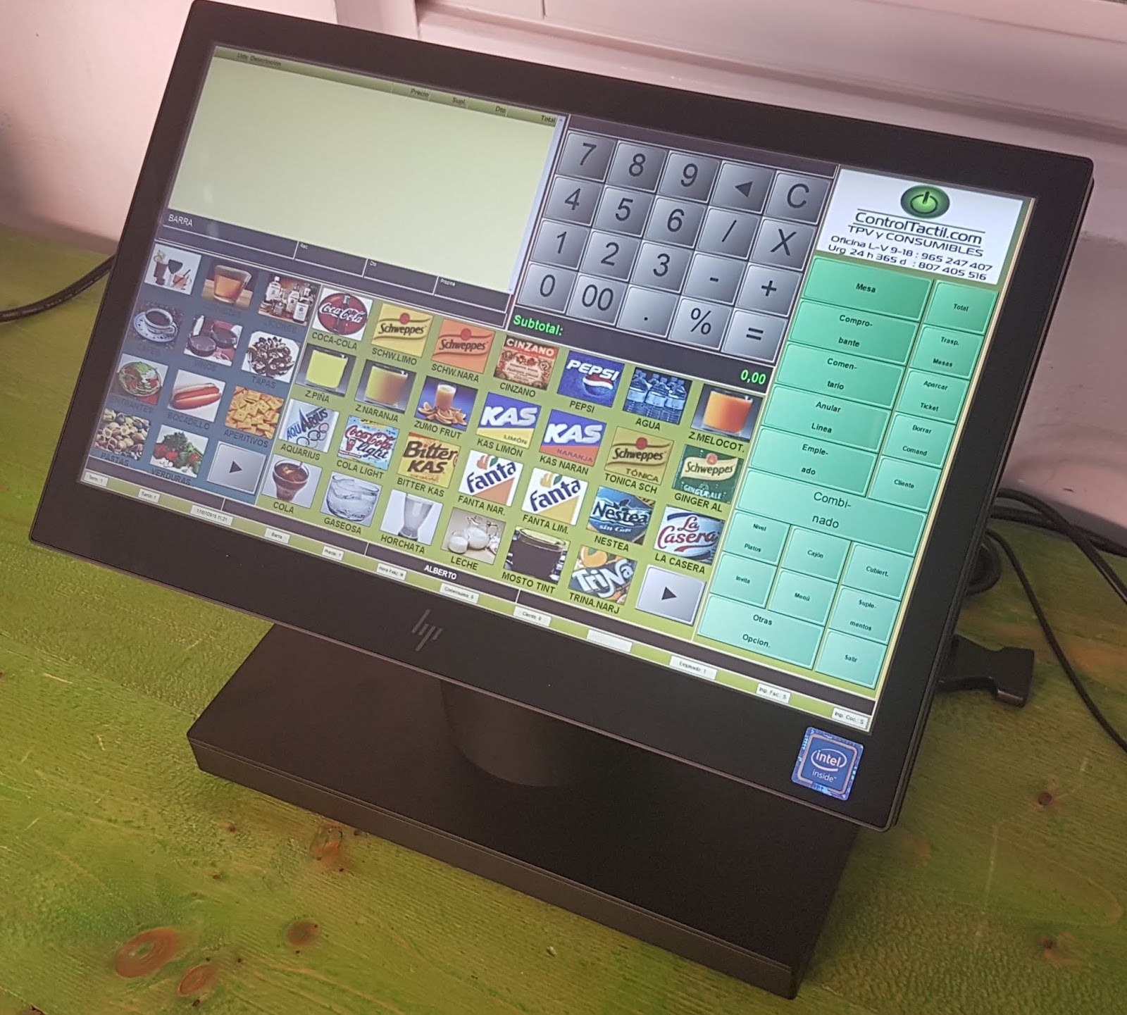 Distribuidores en Alicante provincia del espectacular Tpv de HP ...