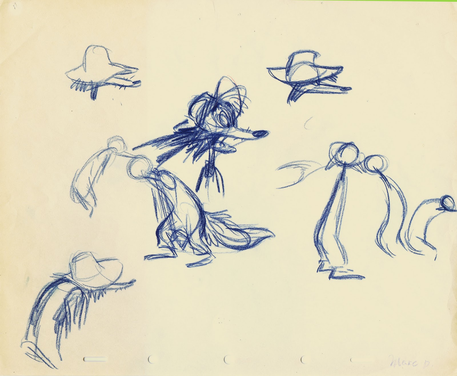 Deja View: Marc Davis "Song of the South" Doodles