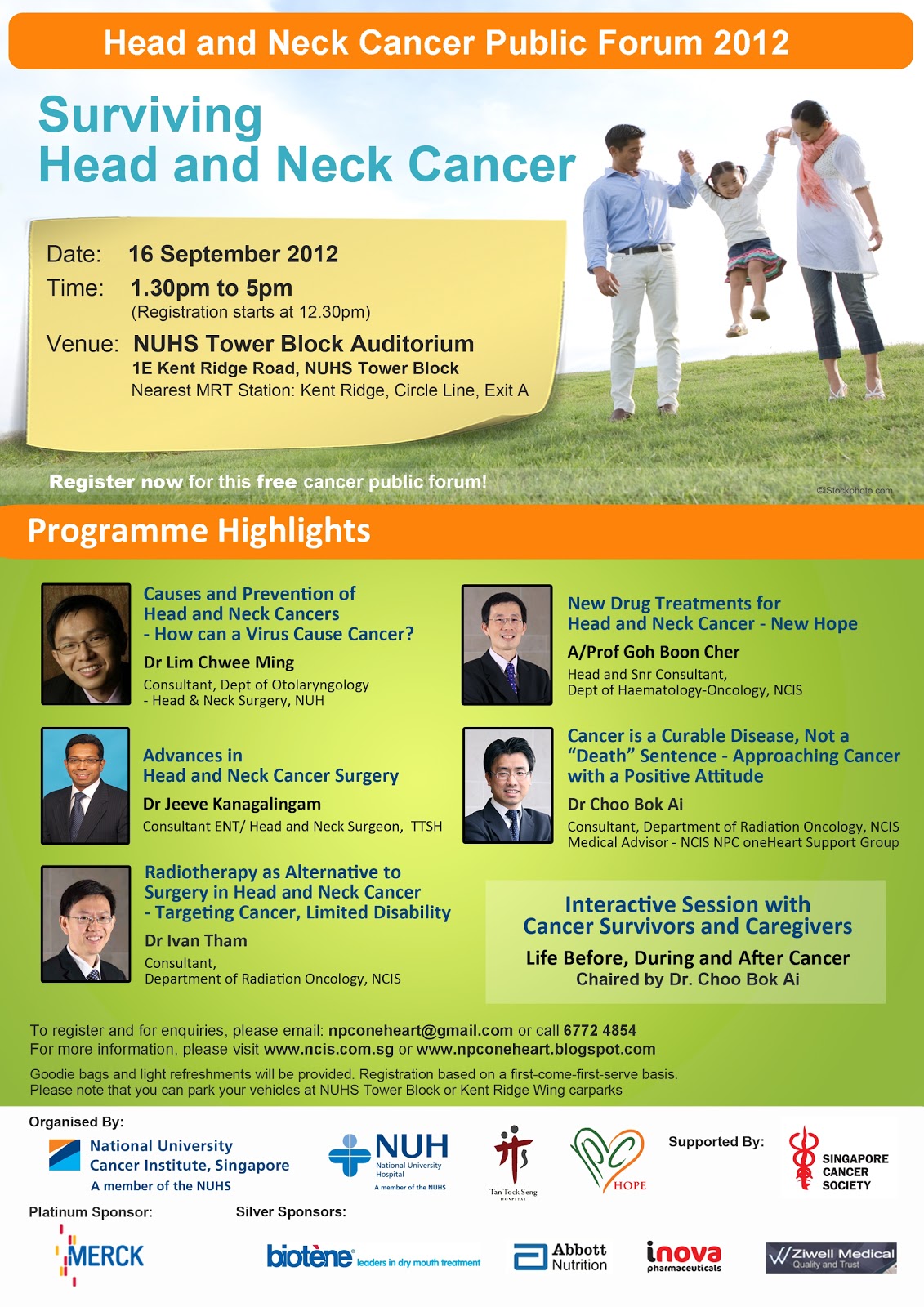 NPC One Heart - Nasopharyngeal Cancer Support Group: Surviving Head and ...