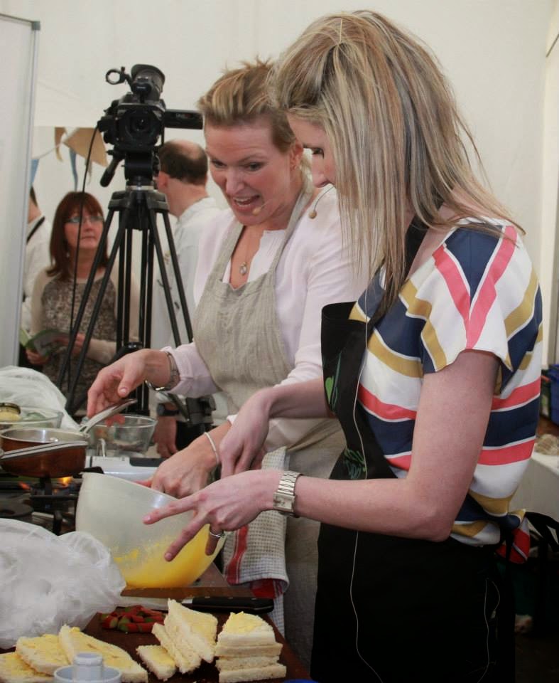 Latest news @ NWRC: Lynda cooks with Rachel Allen